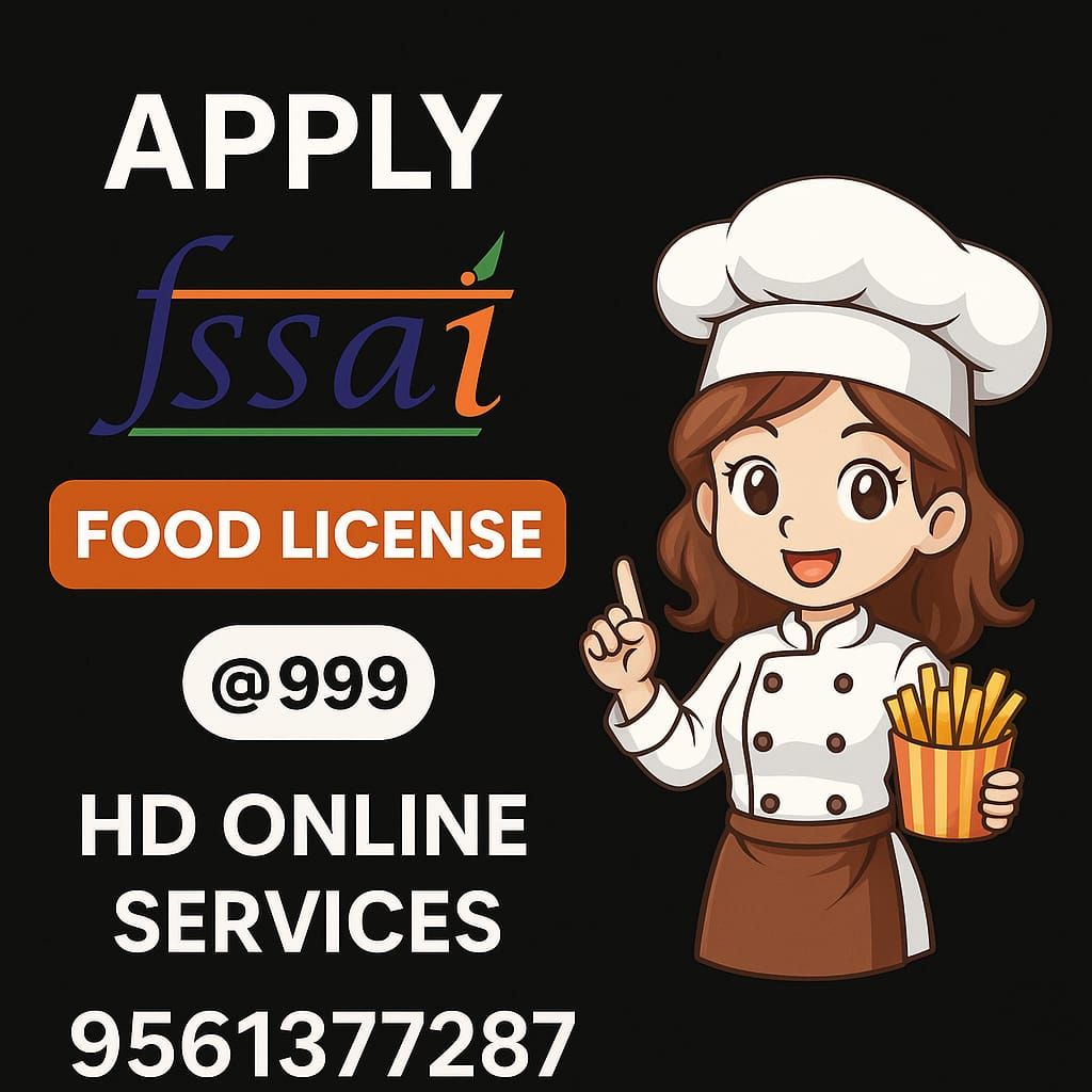 Food License (FSSAI Registration) – HD Online Services
